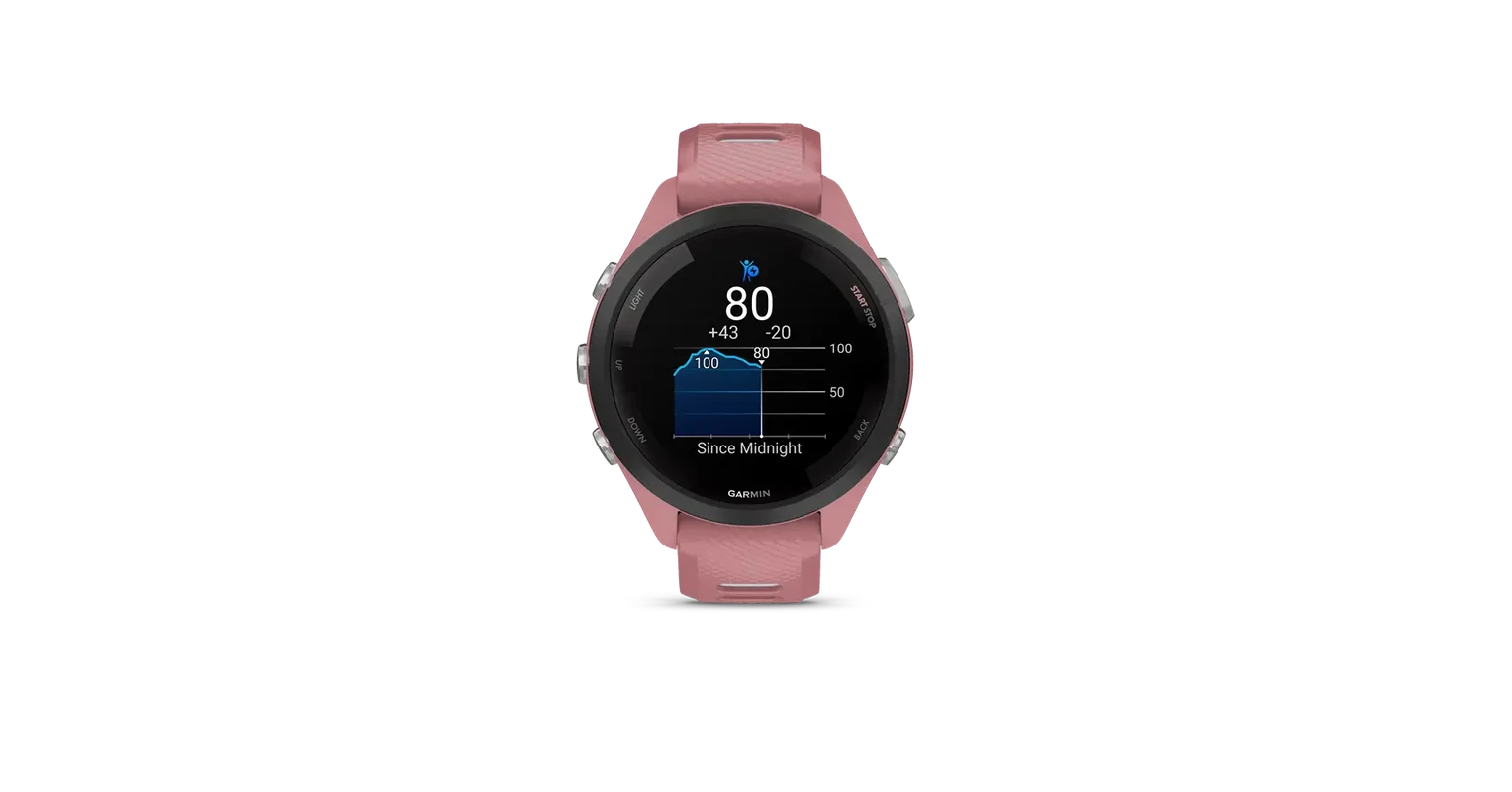 Garmin Forerunner 265S pink-homokkő