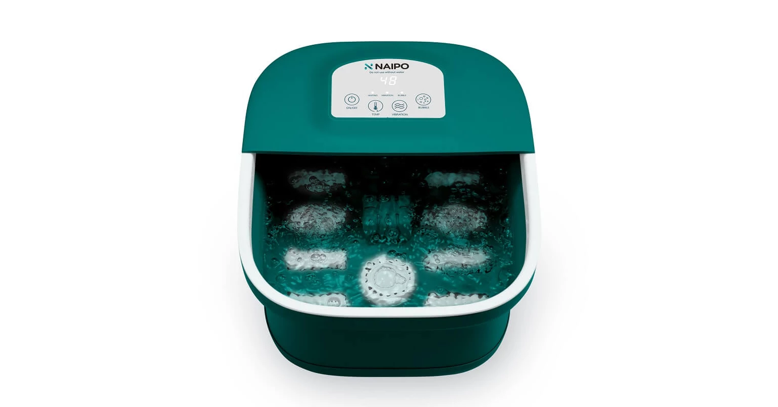 Naipo NPFT-SPA01 Lábfürdő masszázs (zöld)